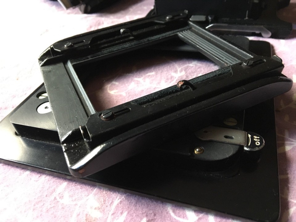 Linhof 4x5 to 2x3 Rotating camera Back, Viewfinder and Roll film ...
