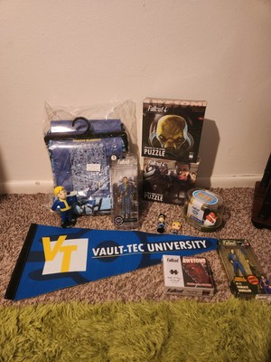 Fallout Collectibles Lot - Vault Boy, Vault-Tec, Puzzles, Figures | eBay