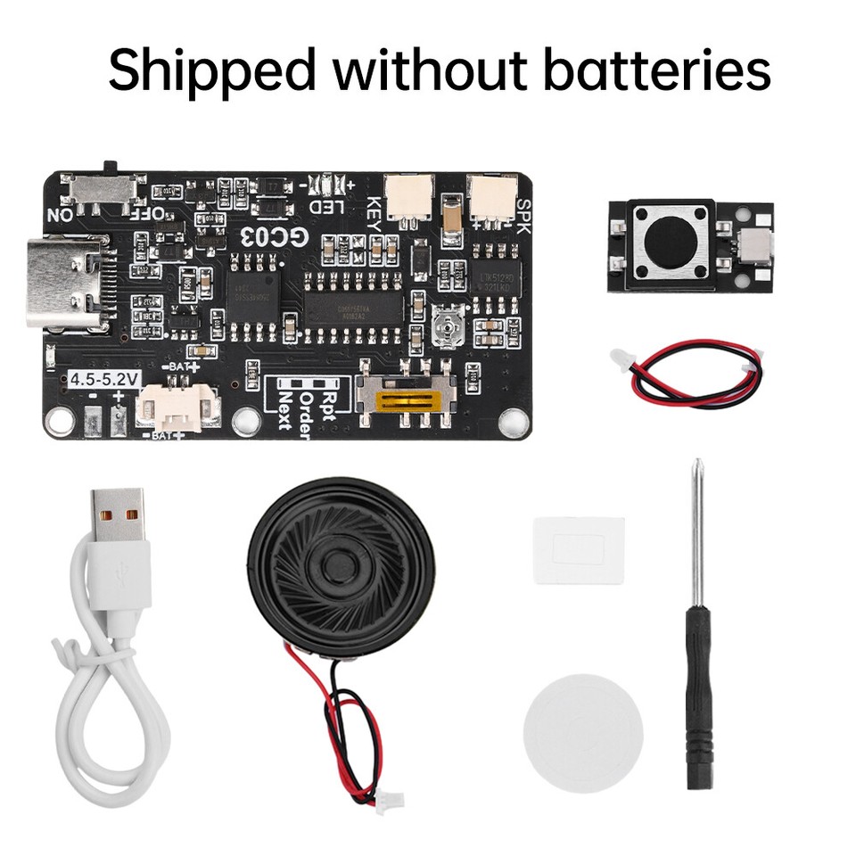 8M Greeting Card Recordable Voice Chip Music Box Sound Module DIY ...