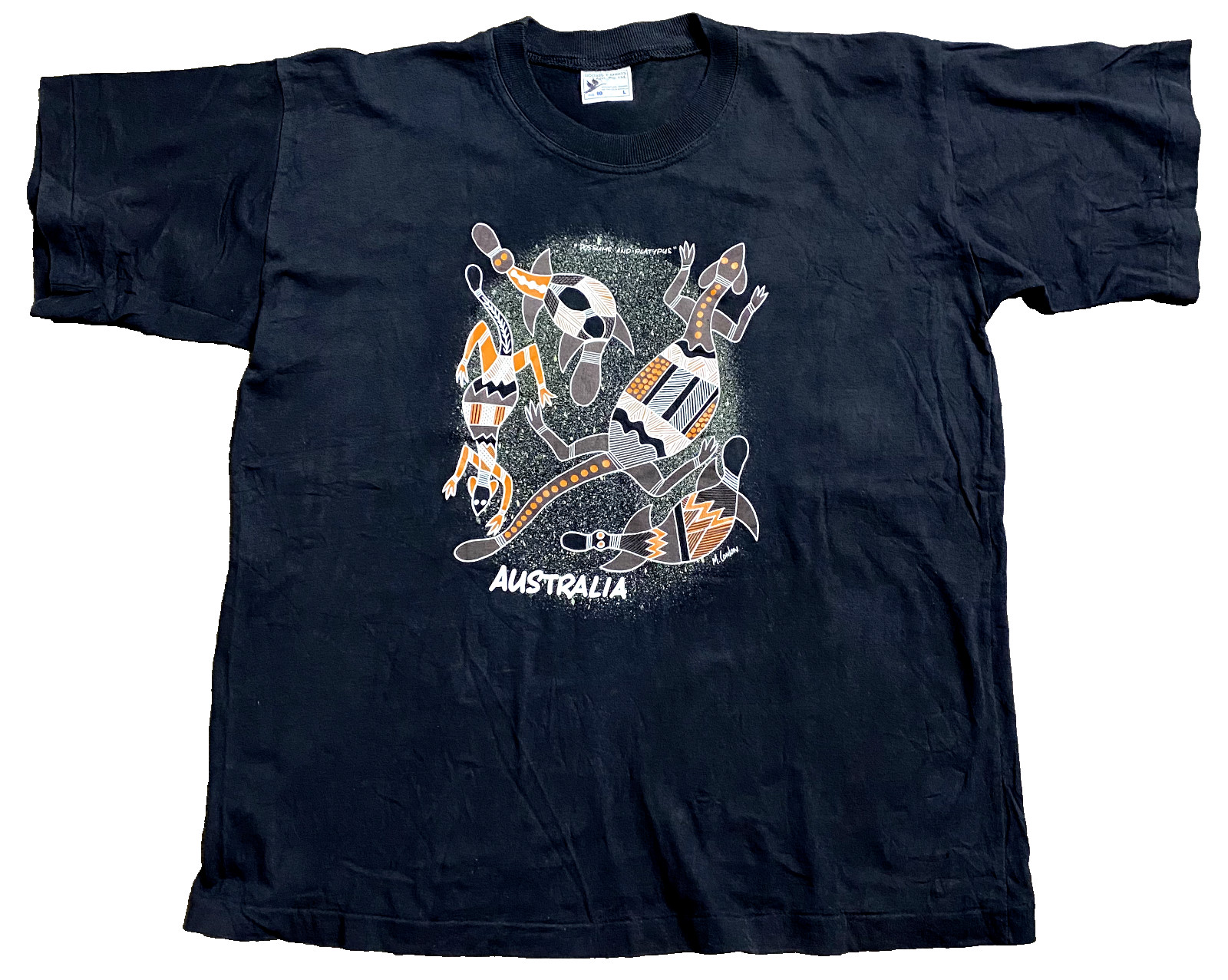 Aboriginal Art Conlon Shirt Vintage Australia Single … - Gem