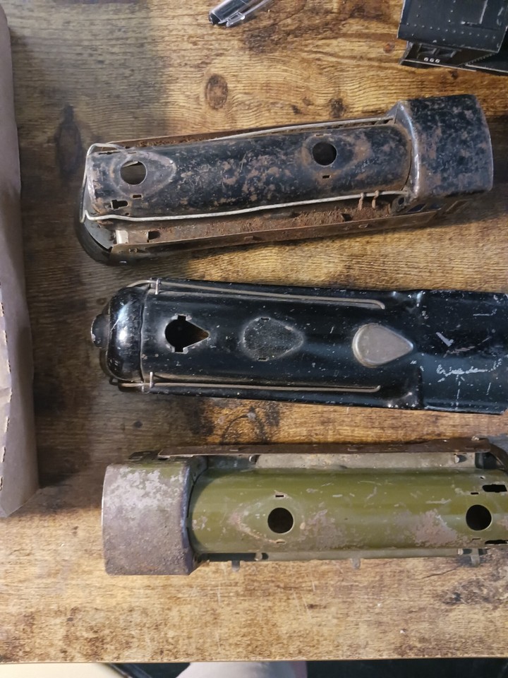 Large lot of vintage o gauge train engine shells. marx. as-is. parts | eBay