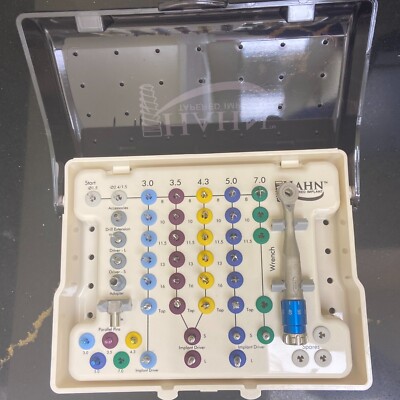 HAHN Glidewell Dental Implant Surgical Kit with Torque Model 70-1071-SRG0 | eBay