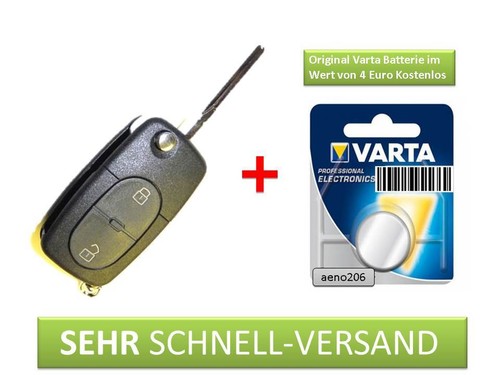 Car key key housing for VW Golf IV Polo T4 Bora 2 button new TDI SDI | eBay