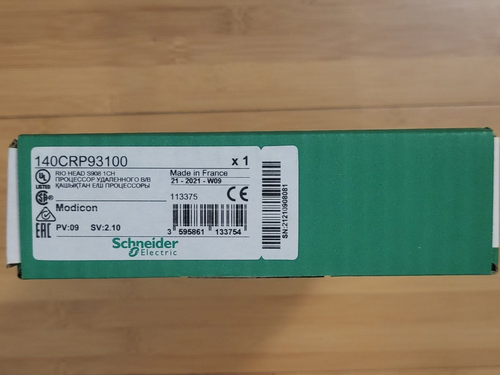 Schneider Electric 140CRP93100 Modicon Quantum PLC RIO Head Module New ...