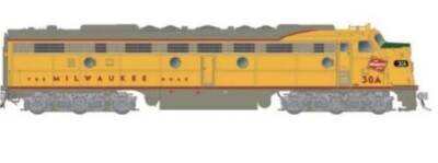 Rapido HO Scale ~ New 2025 ~ EMD E8 ~ Milwaukee Road #35A ~ ESU ...