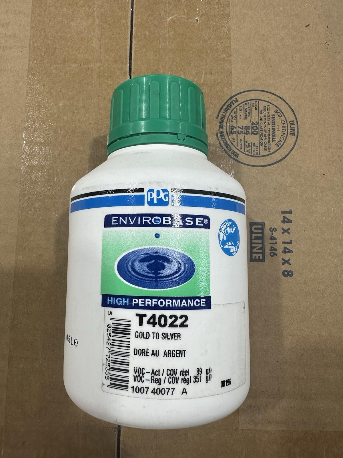 PPG Envirobase T4022 Gold To Silver .5 L | eBay