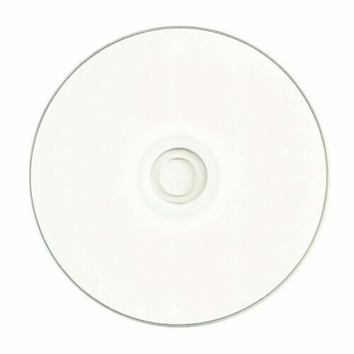 HP Blank 52X CD-R CDR 700MB White Inkjet Printable Recordable Lot 50 ...