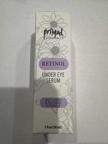 Primal Elements Retinol Under Eye Serum 1 Fl Oz (30 ml) New, Sealed ...