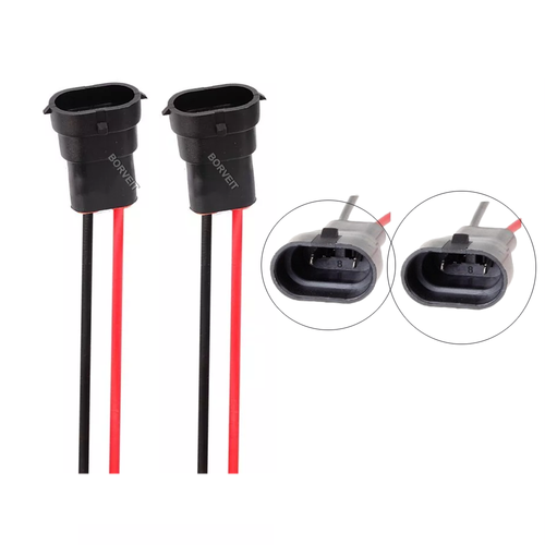 Fog Light Socket 9006 HB4 Fog Light Wiring Harness Pigtail - Male ...