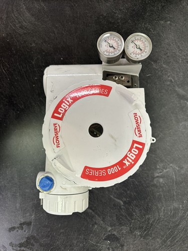 FLOWSERVE Logix Series 1000 Digital Positioner Model 1210-13 Flow Meter ...
