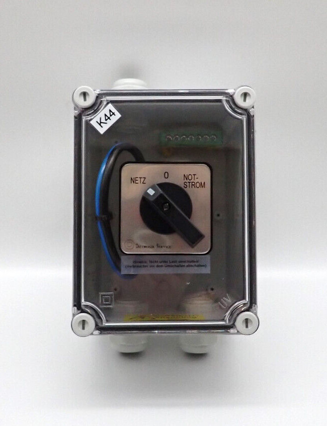 Notstromumschalter / Netzumschalter für Stromaggregat bis 63A | eBay.de
