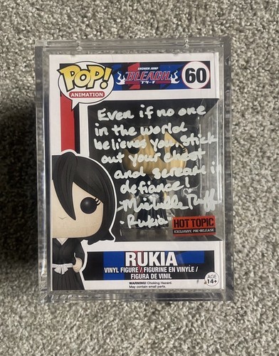 Signed Rukia Prerelease Funko #60 | eBay
