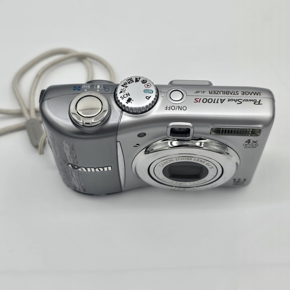 Canon PowerShot A1100 IS Silver TESTED Working. | eBay
