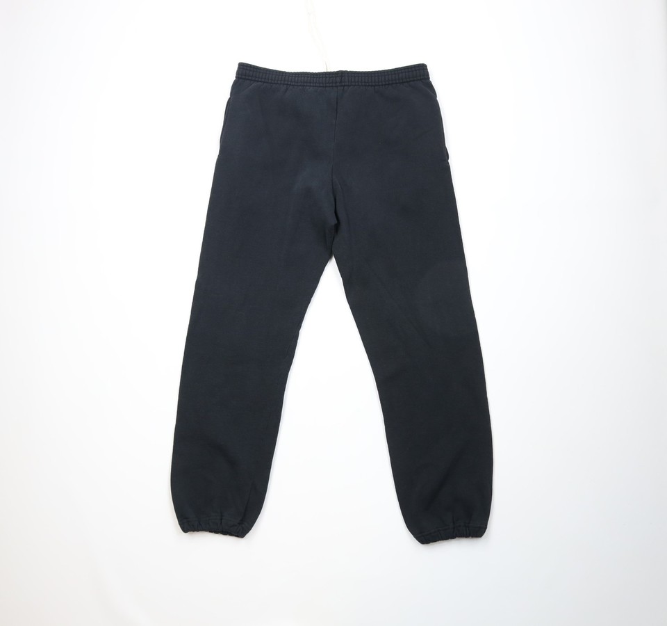 Vtg 90s Russell Athletic Mens M Distressed Blank Sweatpants Joggers ...