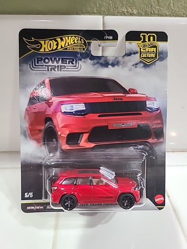 Hot Wheels, 2026 Power Trip Car Culture, 2019 Jeep Grand Cherokee ...