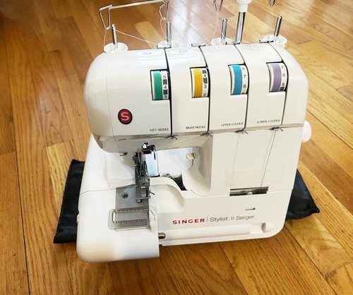 Singer 14J250 Stylist II Serger With Differential Feed And 2/3/4 Thread ...