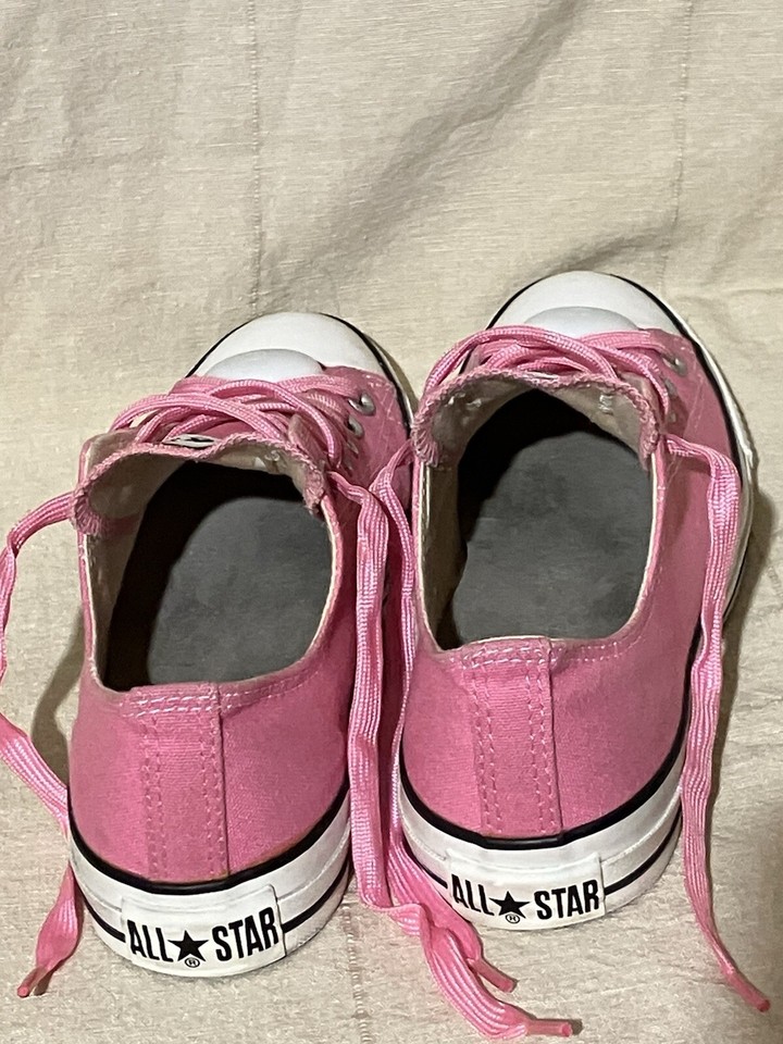Pink Converse All Star LED Light Laces Chucks 8.5 6.5 bubble gum Pink ...