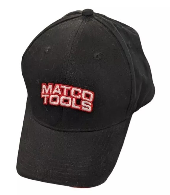 Matco Tools "We're The Source" Black Embroidered Adjustable Black Hat ...