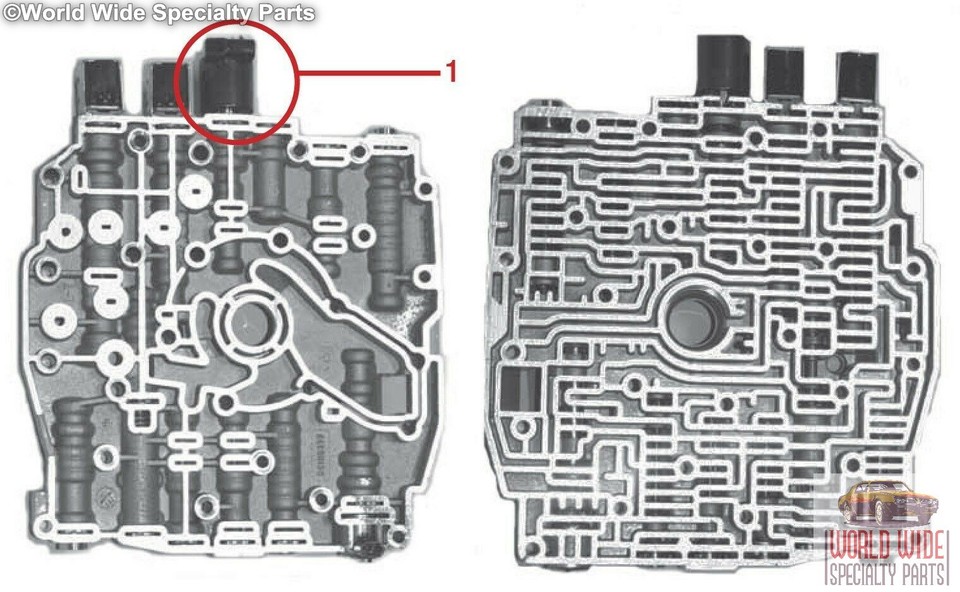 GM 4T40E, 4T45E Valve Body 2002-2003 (Lifetime War)Updated, Tested ...