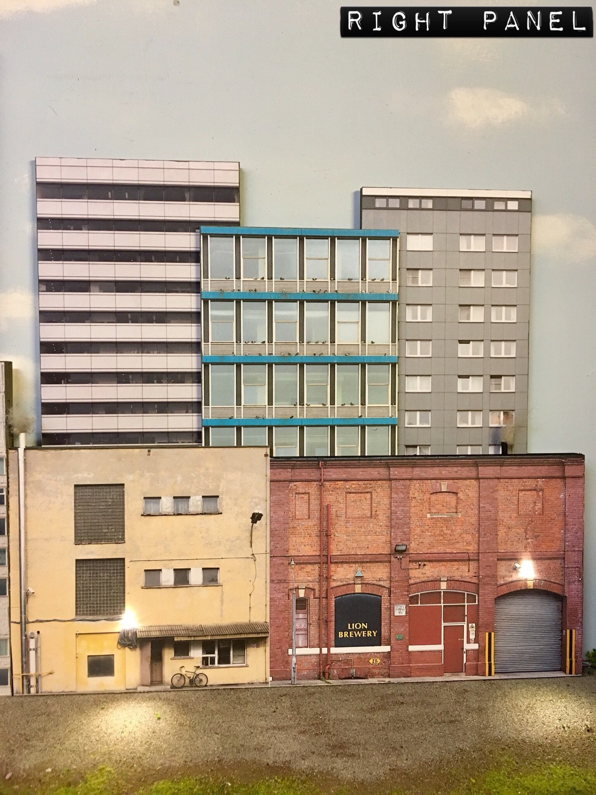 O Scale Scratch Built Up - “10 City Building Flats 3D Collage #2 ...