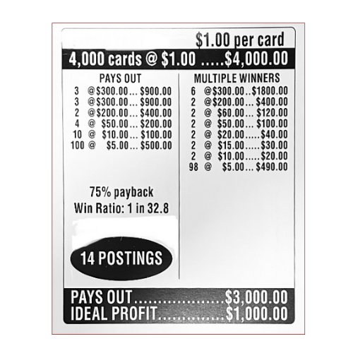 NEW pull tickets ACES 8 - Instant Tabs Collectibles | eBay