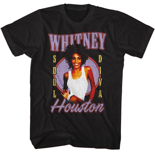 Whitney Houston Soul Diva Men's T Shirt R & B Pop Music Merch | eBay