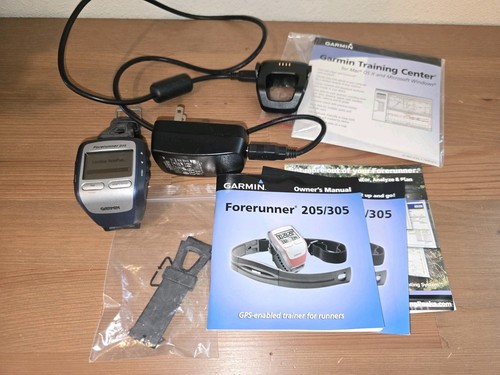 Garmin Forerunner 205 Digital GPS Multifunction Watch Working w ...