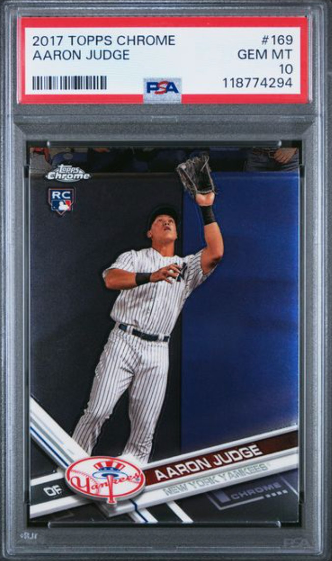 8 Great Aaron Judge Rookie Cards and 99 Most Watched Auctions