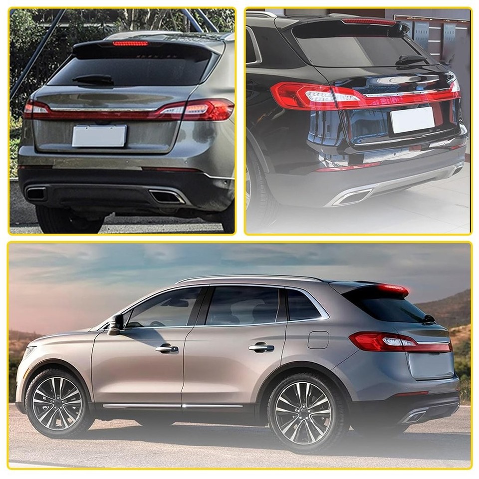 Red Lens High Mount Third Brake Rear Light LED Lamp 1X For Lincoln 2016 ...