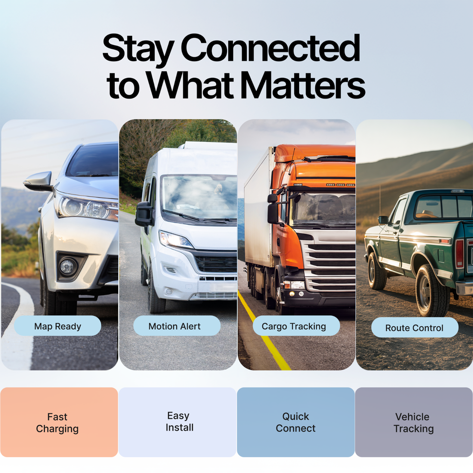 140-Day GPS Tracking Device for Vehicles with Magnetic Case & Extended ...