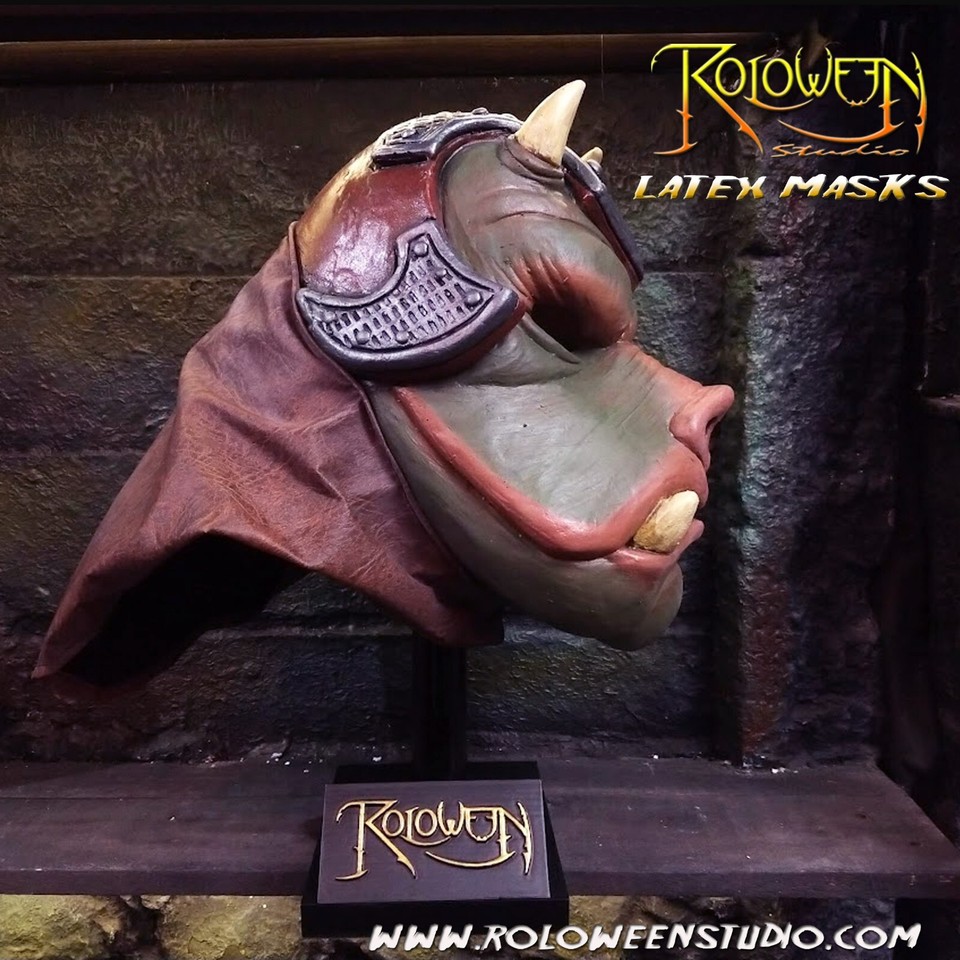 Gamorrean Guard latex mask/ star wars deluxe / return of jedi/ legion ...