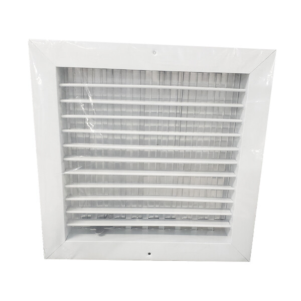 Single Deflection Side Wall Supply Register Grille 10" x 10" VMLME-WH ...