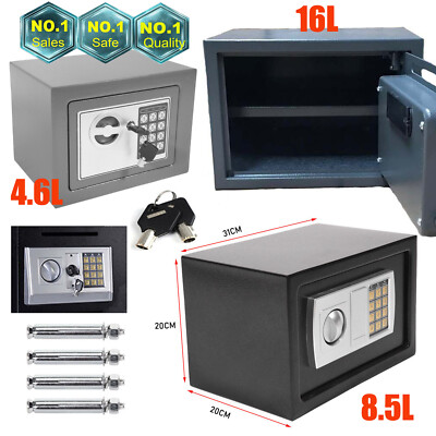 Cheapest - Electic Steel Security Safe Money Cash Deposit Box Office ...