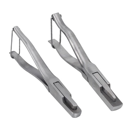 Stainless Steel U-shaped V-shaped Ear Tongs Good Helper Tool for the ...