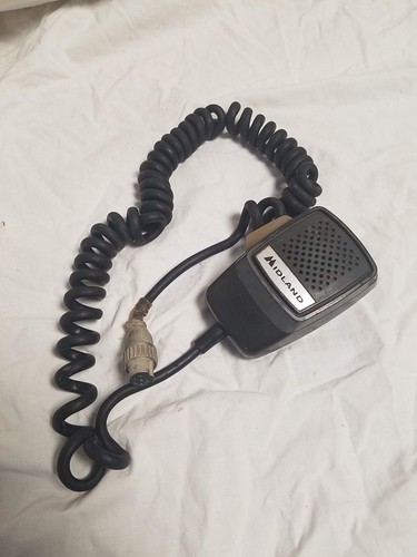 Midland LMR Dynamic Element 2-Way Ham Radio Mic 70-2326 Hand Held ...