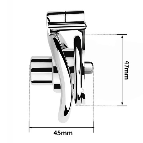 Inverted Plugged Cylinder Chastity Cage Man Stainless Steel Peni Ring ...