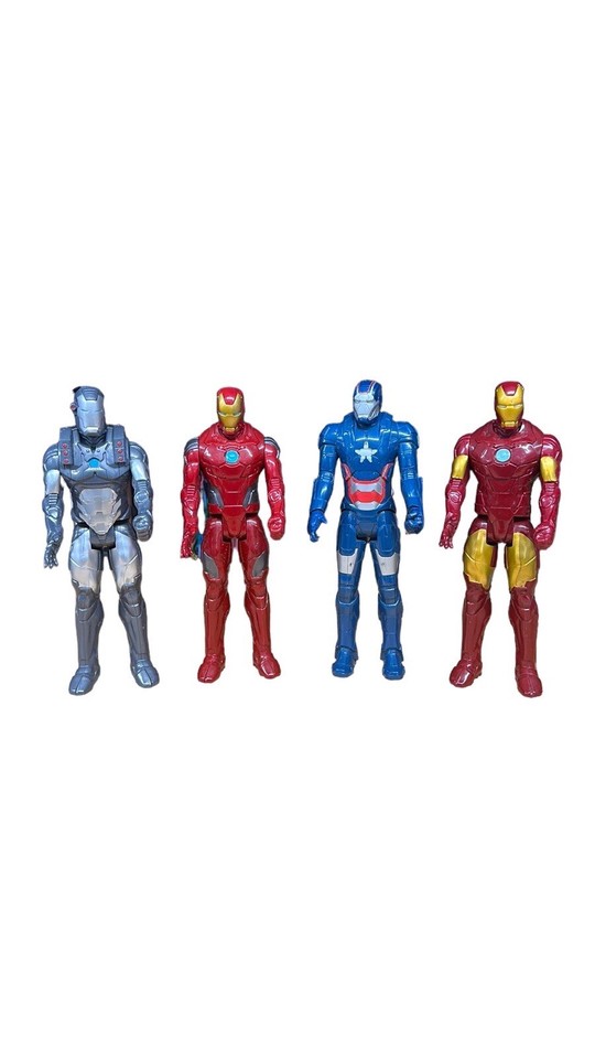 Hasbro Marvel Titan Hero Iron Man Titan Hero-Gray War Machine-Red ...