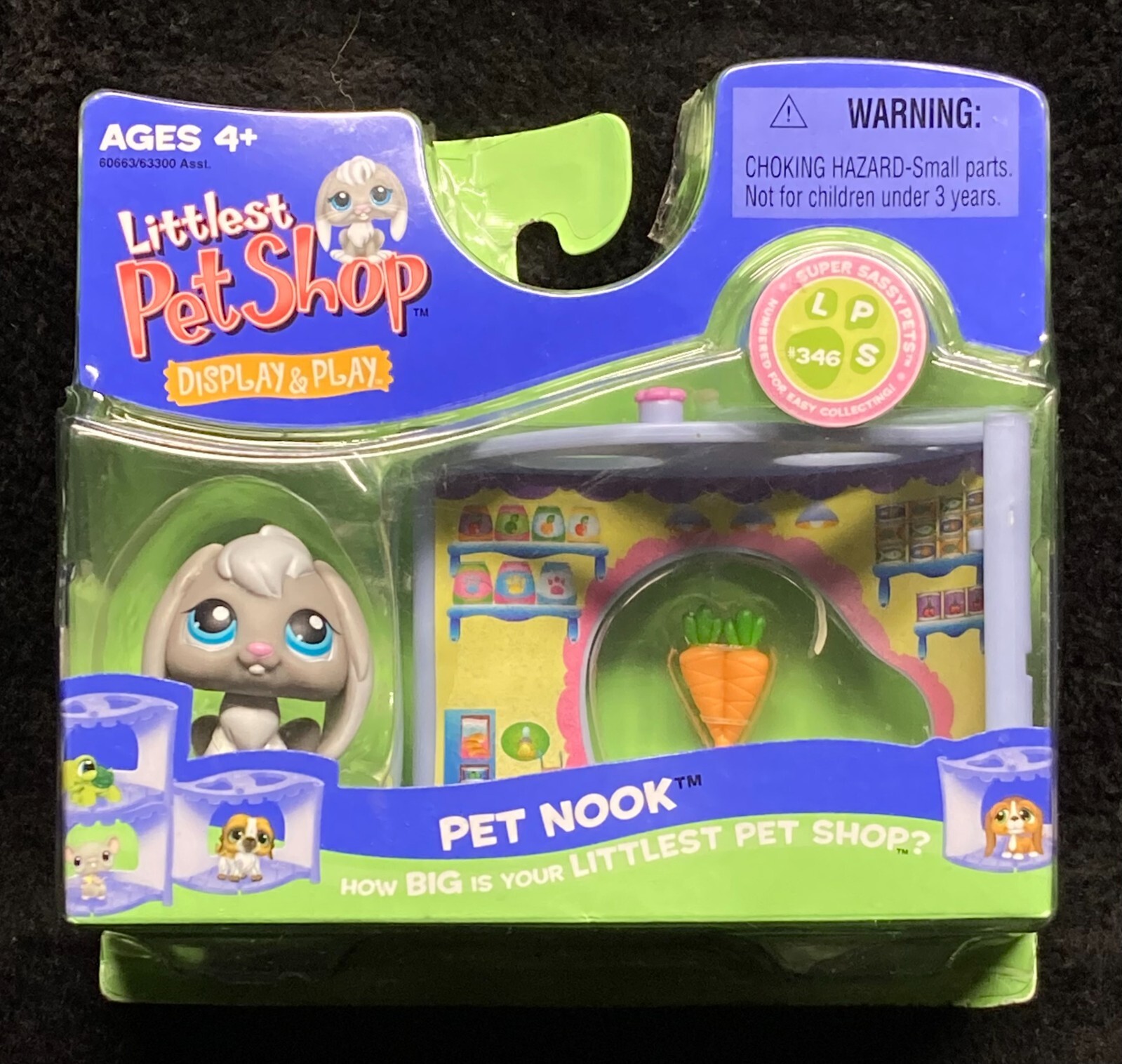 LPS ~ Pet Nook ~ Rabbit #346 ~ RARE ~ NIB | eBay