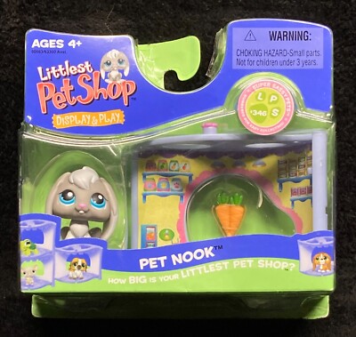 LPS ~ Pet Nook ~ Rabbit #346 ~ RARE ~ NIB | eBay