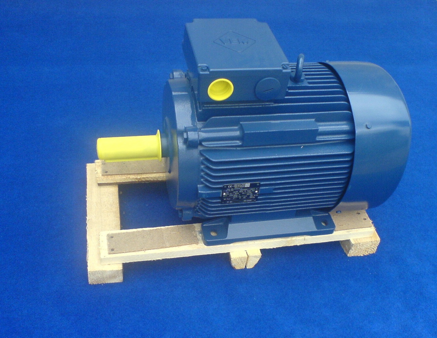 VEM BHKW Generator 18kVA 400V 50Hz 42mm Drehstrom Asynchronläufer ...