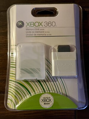 Genuine Official Microsoft Xbox 360 Console Memory Card Unit 64MB NEW ...