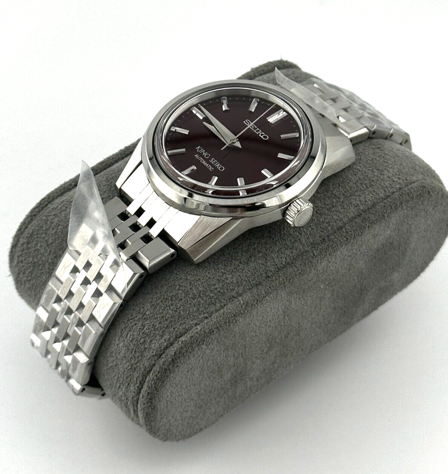 King Seiko Luxe Automatic Garyu-Bai Red Watch SPB287 New In Box With ...