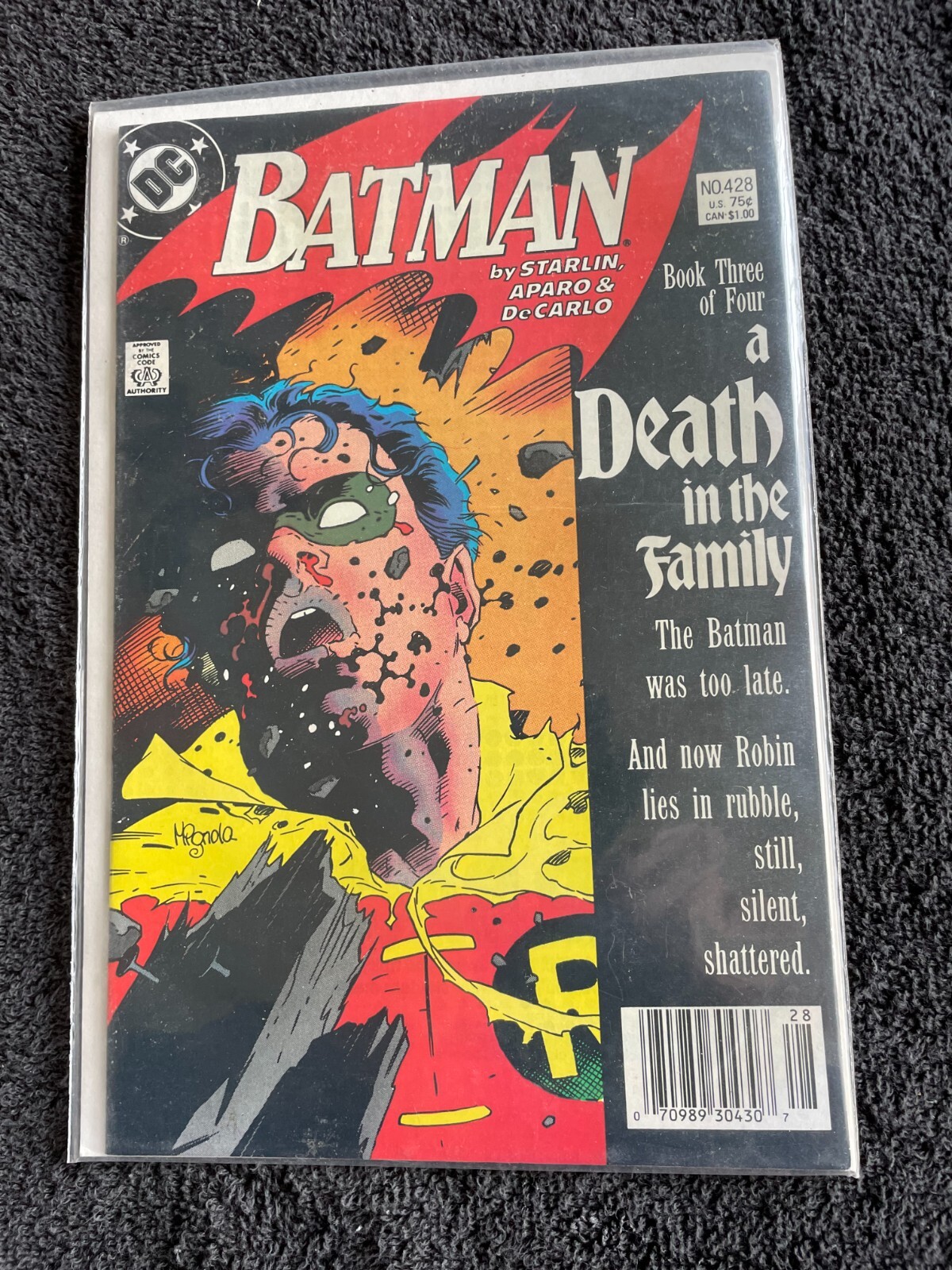 Batman #428 A Death In The Family Part 3 DC Comic Book NICE GRADE M223 ...