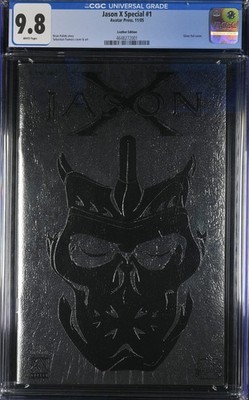 Jason X Special #1 CGC 9.8 (W) NM/MT Leather Edition Avatar Press 2005 ...