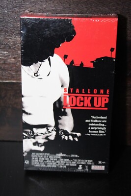 Lock Up VHS Tape Factory Sealed Get Graded Watermark & Vertical Seam ...