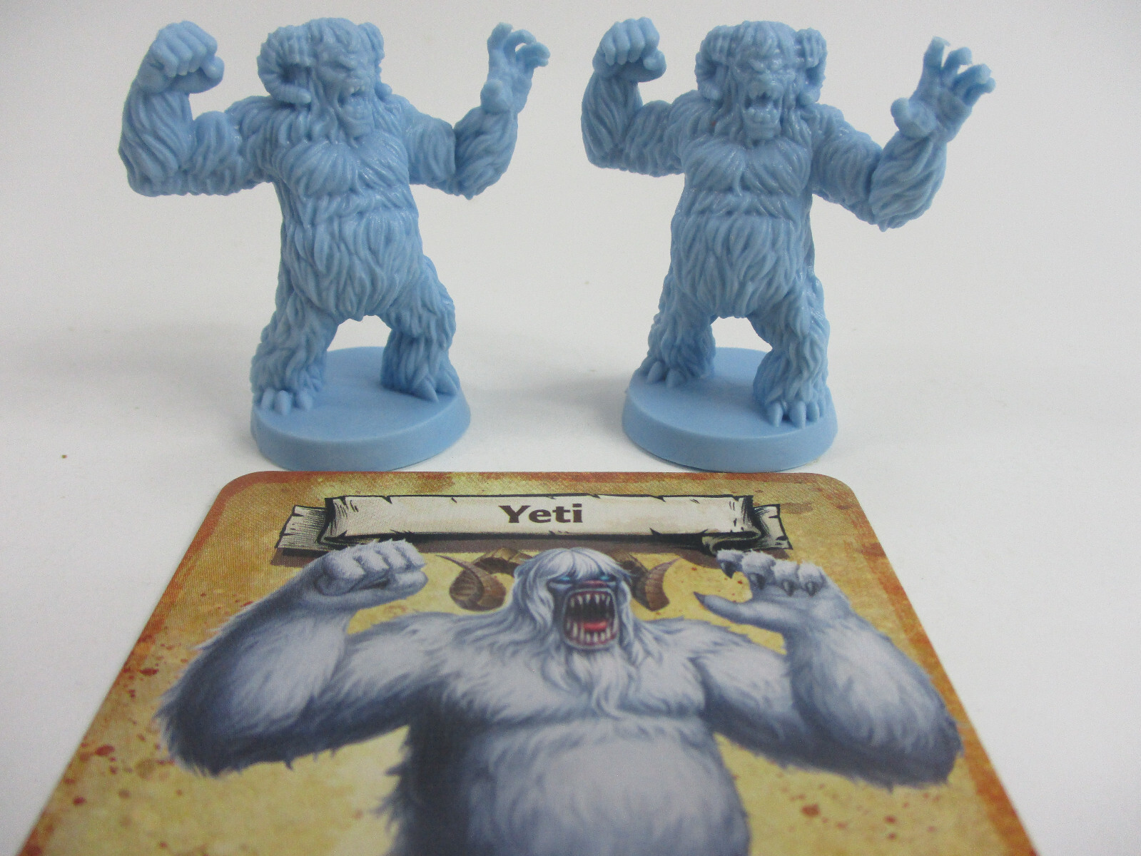 HEROQUEST: Frozen Horror 2x YETI Minis & Card NEW!! | eBay