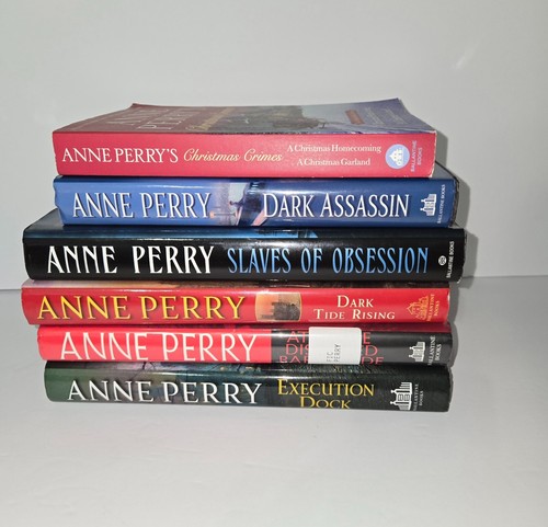 Lot Of 6 Anne Perry Hardcover Books Mystery Fiction | eBay