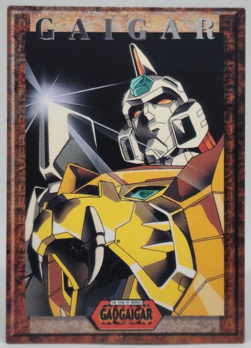 GAIGAR THE KING OF BRAVES GAOGAIGAR CARD TCG AMADA 1997 No.33 F/S | eBay