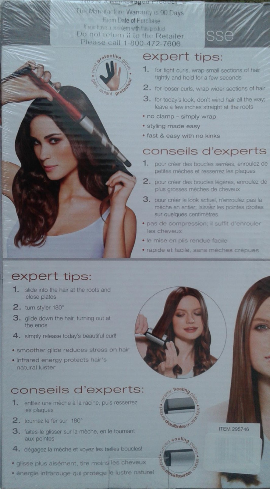 Testarossa CTXCB547C by Conair Tourmaline Ceramic Curler Or ...