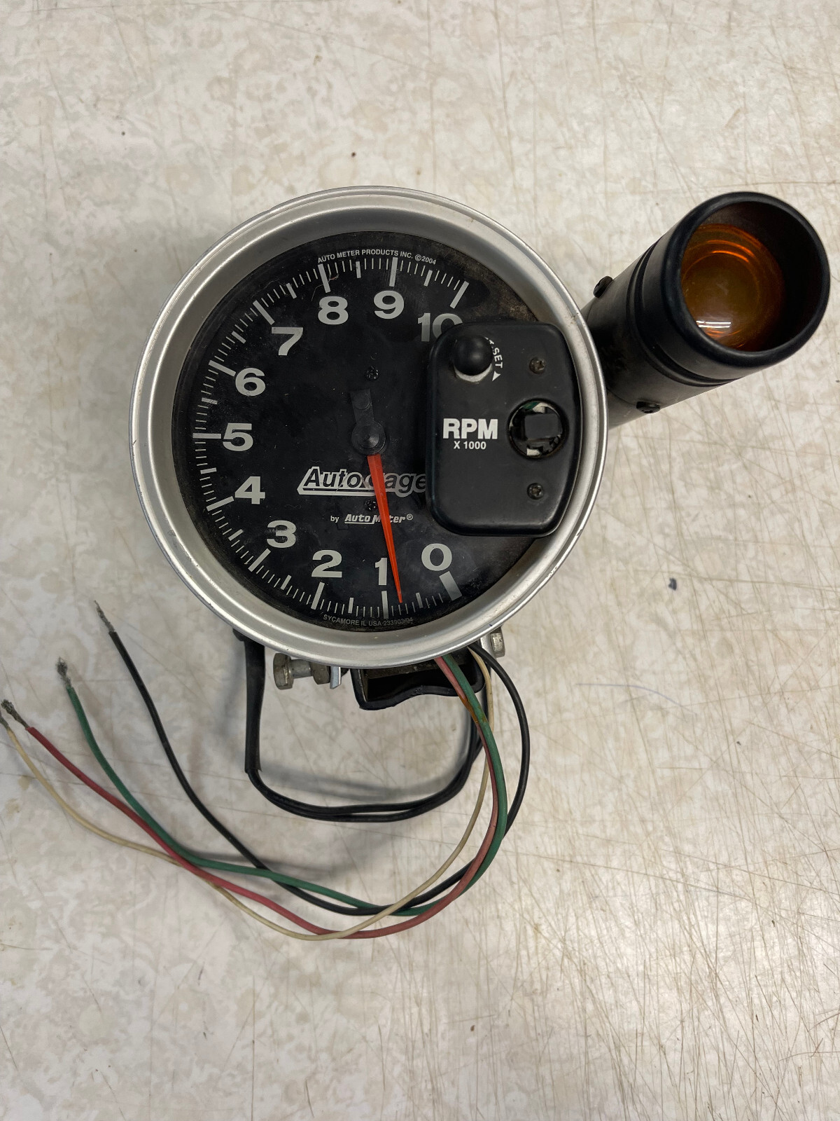 Autogage By AutoMeter 233903/04 Auto Gage 5 Inch Tachometer TACH GAUGE ...